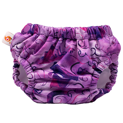 Smart Bottoms' Lil' Swimmers Reusable Swim Diaper - Nessie