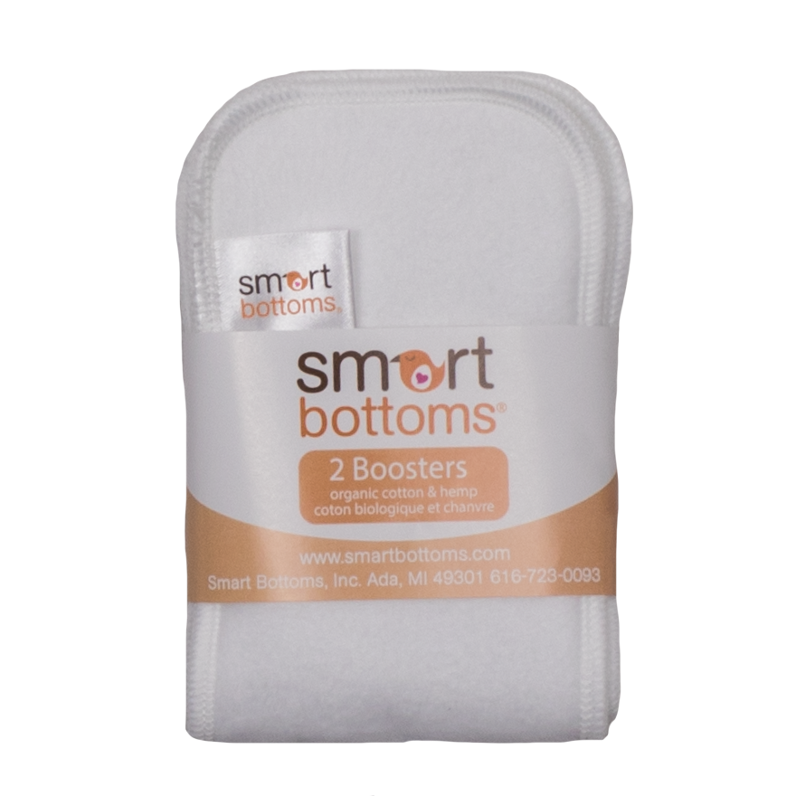 Smart Bottoms Cloth Diaper Hemp/Cotton Blend Booster 2 Pack
