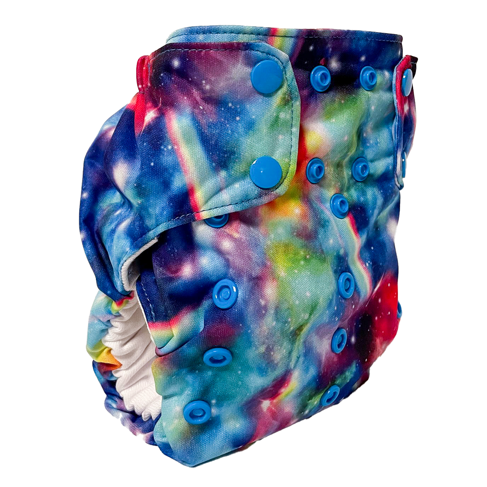 Smart Bottoms' Dream Diaper 2.0 Cloth Diaper - Rainbow Galaxy